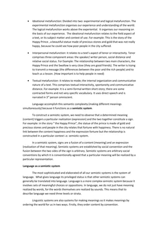 Language and context language as a semiotic system (mercedes, carla ...