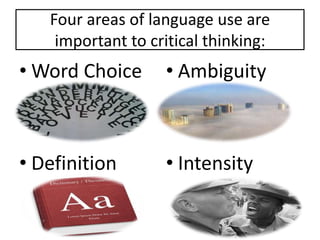 Language And Critical Thinking | PPTX