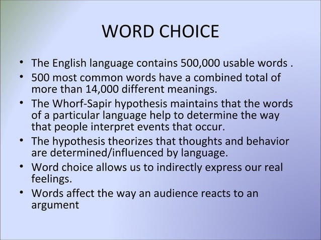 Language and Critical Thinking | PPT