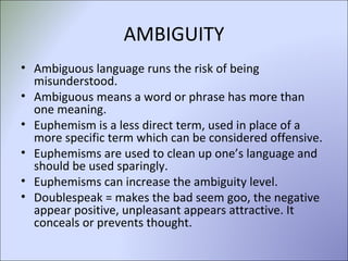 Language and Critical Thinking | PPT