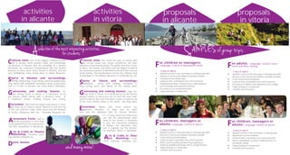School Group trips Spain Brochure | PDF | Europe Travel | Travel Locations