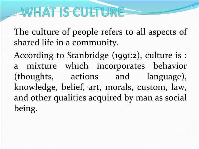 Language and culture | PPT