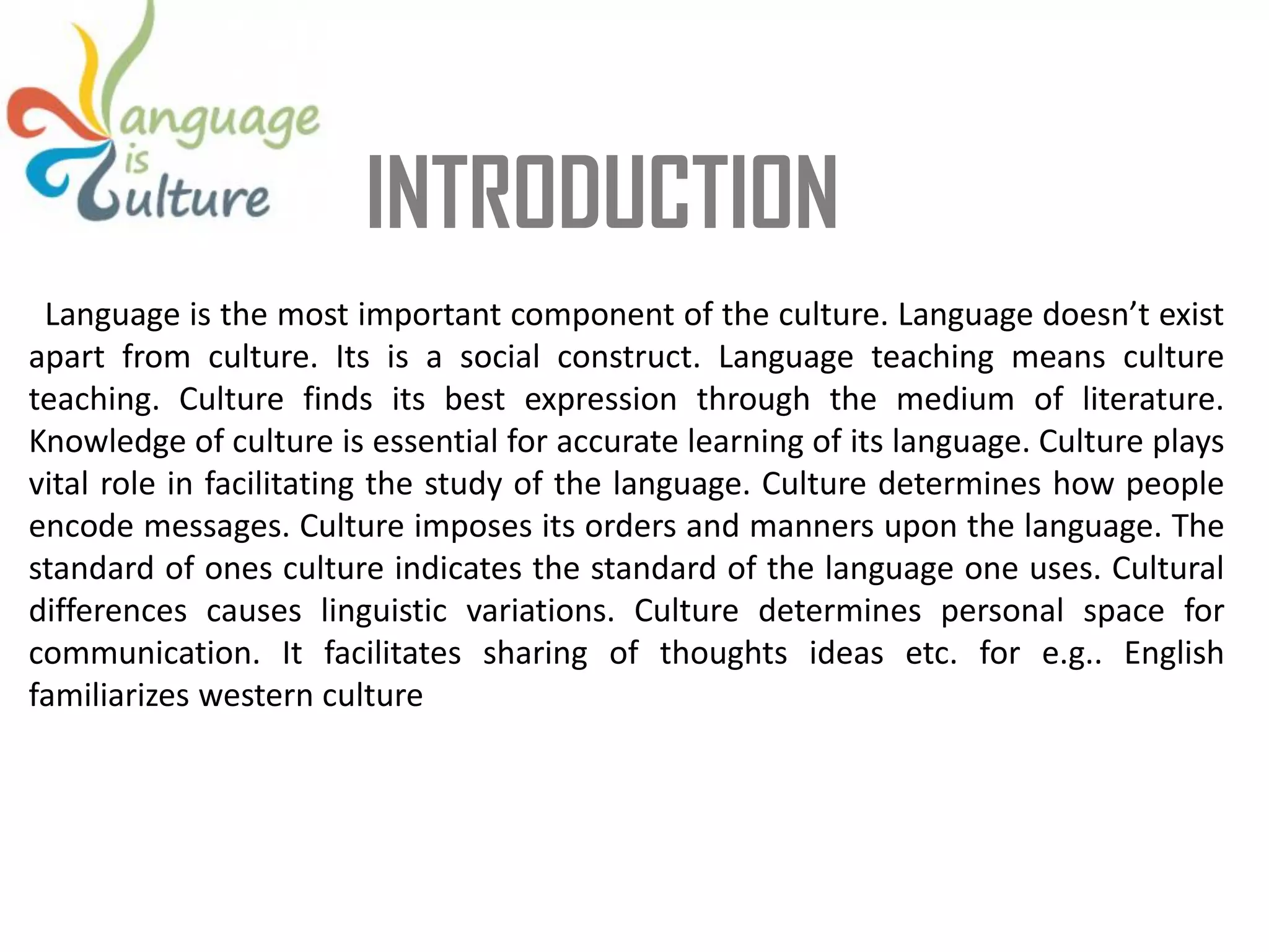 Language and culture | PDF