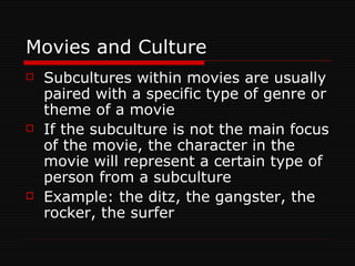 Language and culture. movies. | PPT