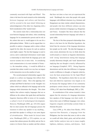 Language and culture2 | PDF | Education