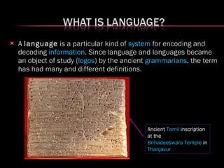 Language And Culture Definitions Asignacion 2 Szelaya | PPT