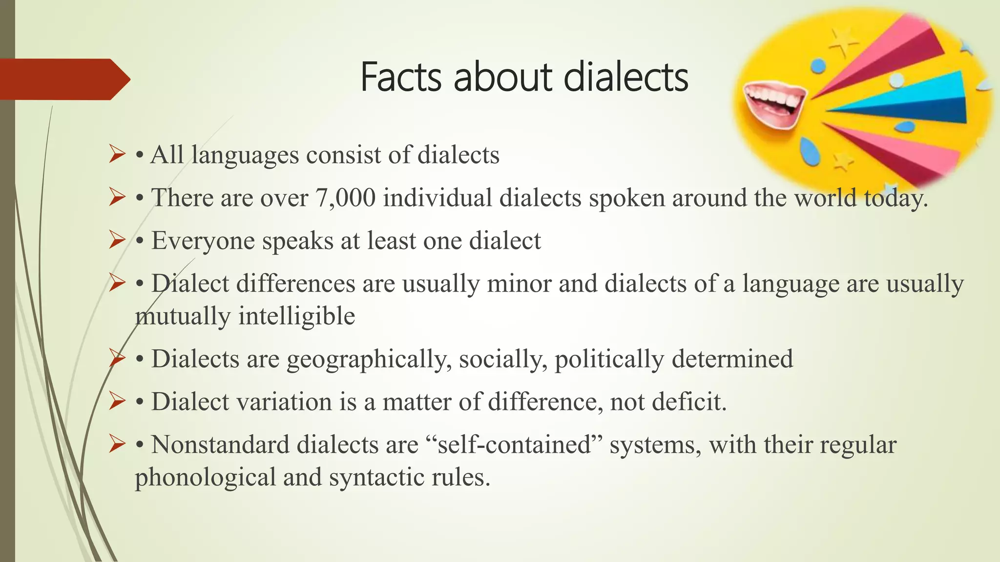Language and dialect | PPTX