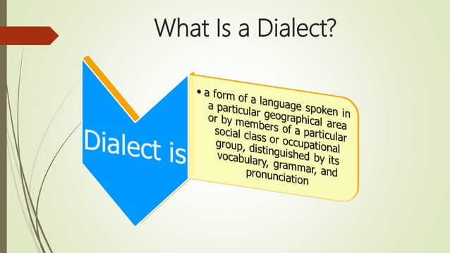 Language and dialect | PPTX