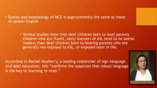 Language and education | PPTX
