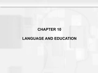 Language and education.ppt