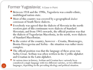 Language and ethnic group | PPT