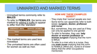 Language and gender | PPTX