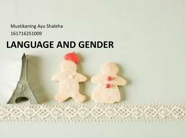 Language and gender | PPTX