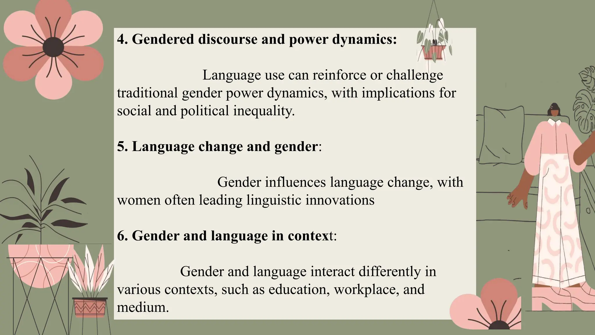 Language And Gender Differences Between Language And Gender Pptx