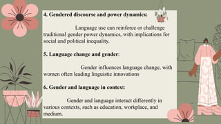Language and Gender. Differences between Language and Gender | PPTX