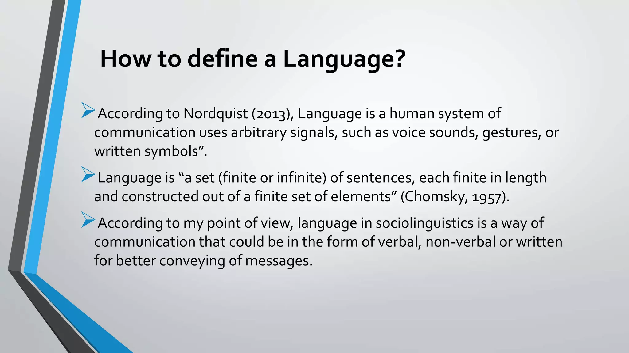 Language and Gender by Muhammad Ahmad | PPTX