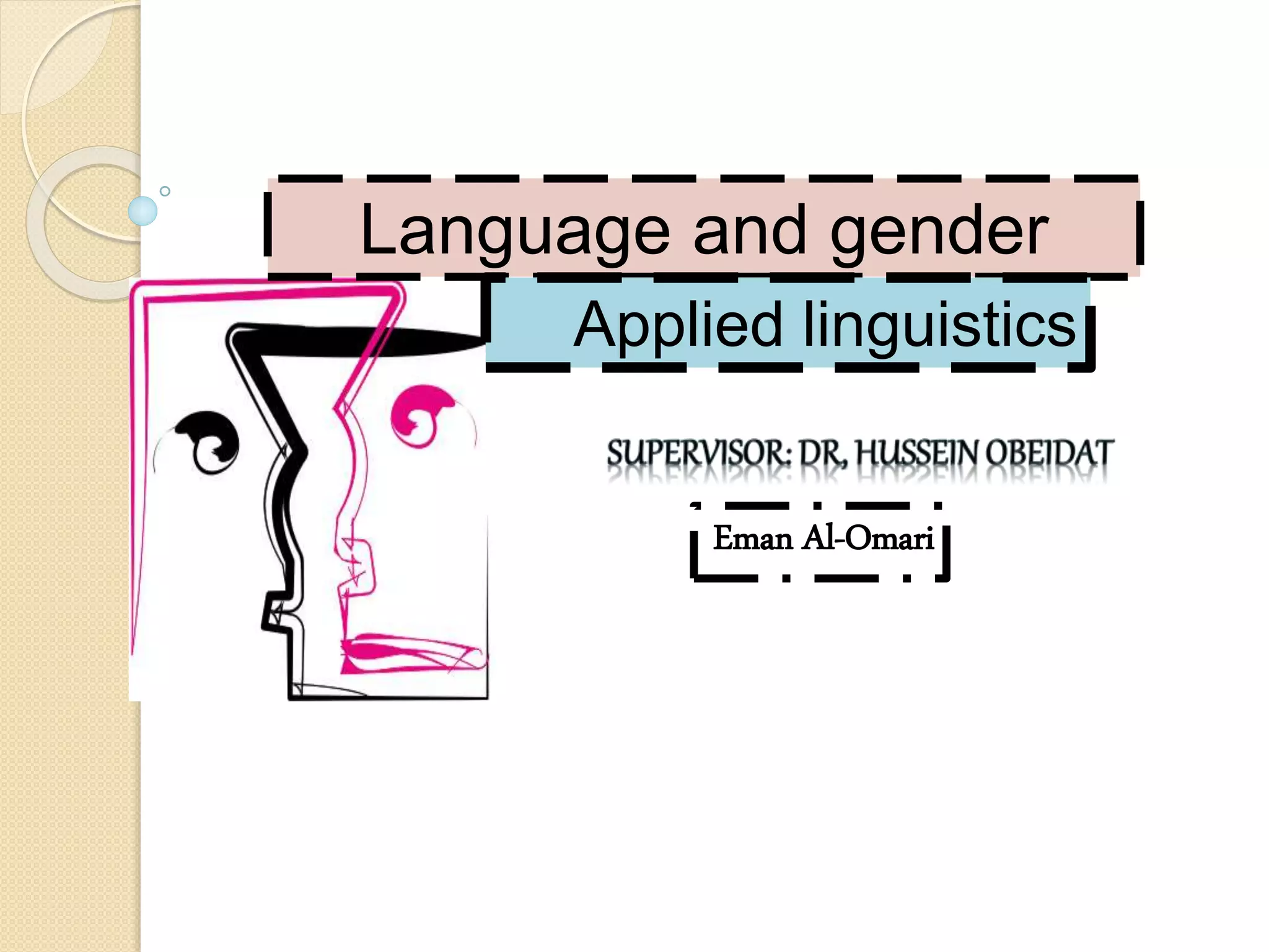 Language and gender | PPTX