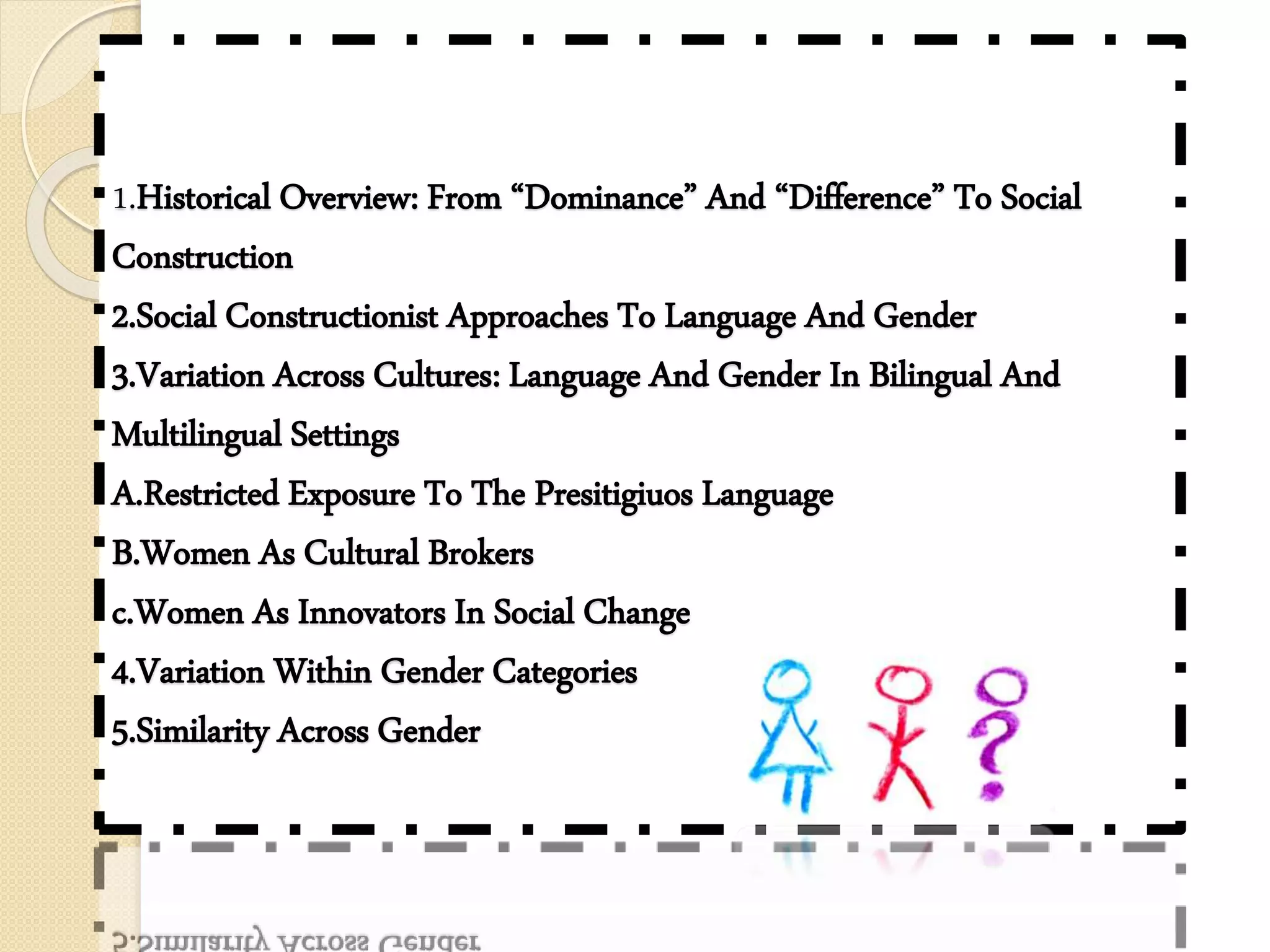 Language and gender | PPTX