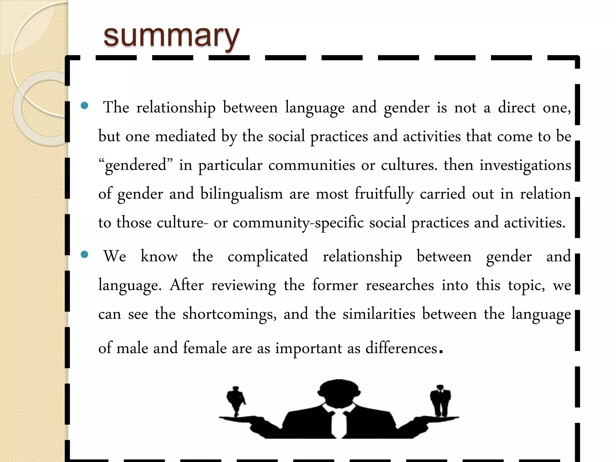 Language and gender | PPTX
