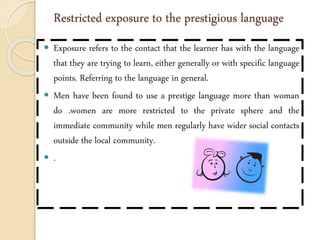 Language and gender | PPTX