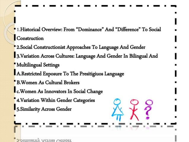 Language and gender | PPTX