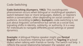 Language and Identity. Lesson For AB English pptx | PPTX