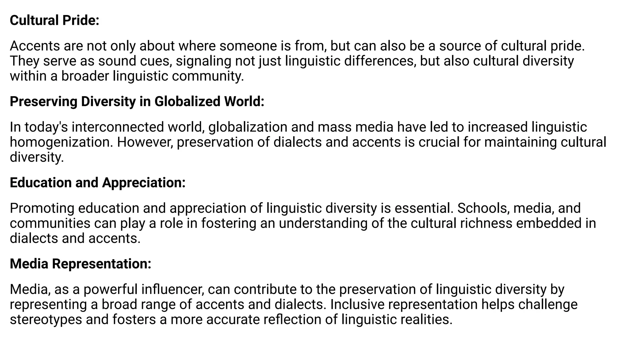Language and Identity: How Dialects and Accents Shape Cultural ...