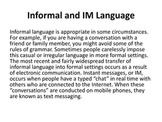 Language and its meaning | PPT