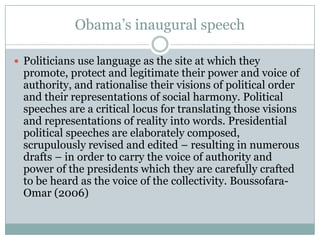 Language and politics 2012 | PPTX
