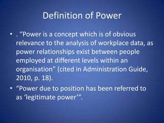 Language and power in the workplace | PPTX