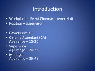 Language and power in the workplace | PPTX