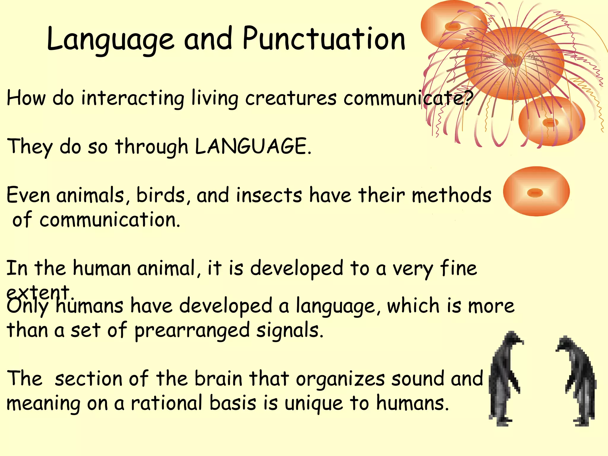 Language and punctuation | PPT