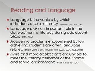 Language And Reading | PPTX