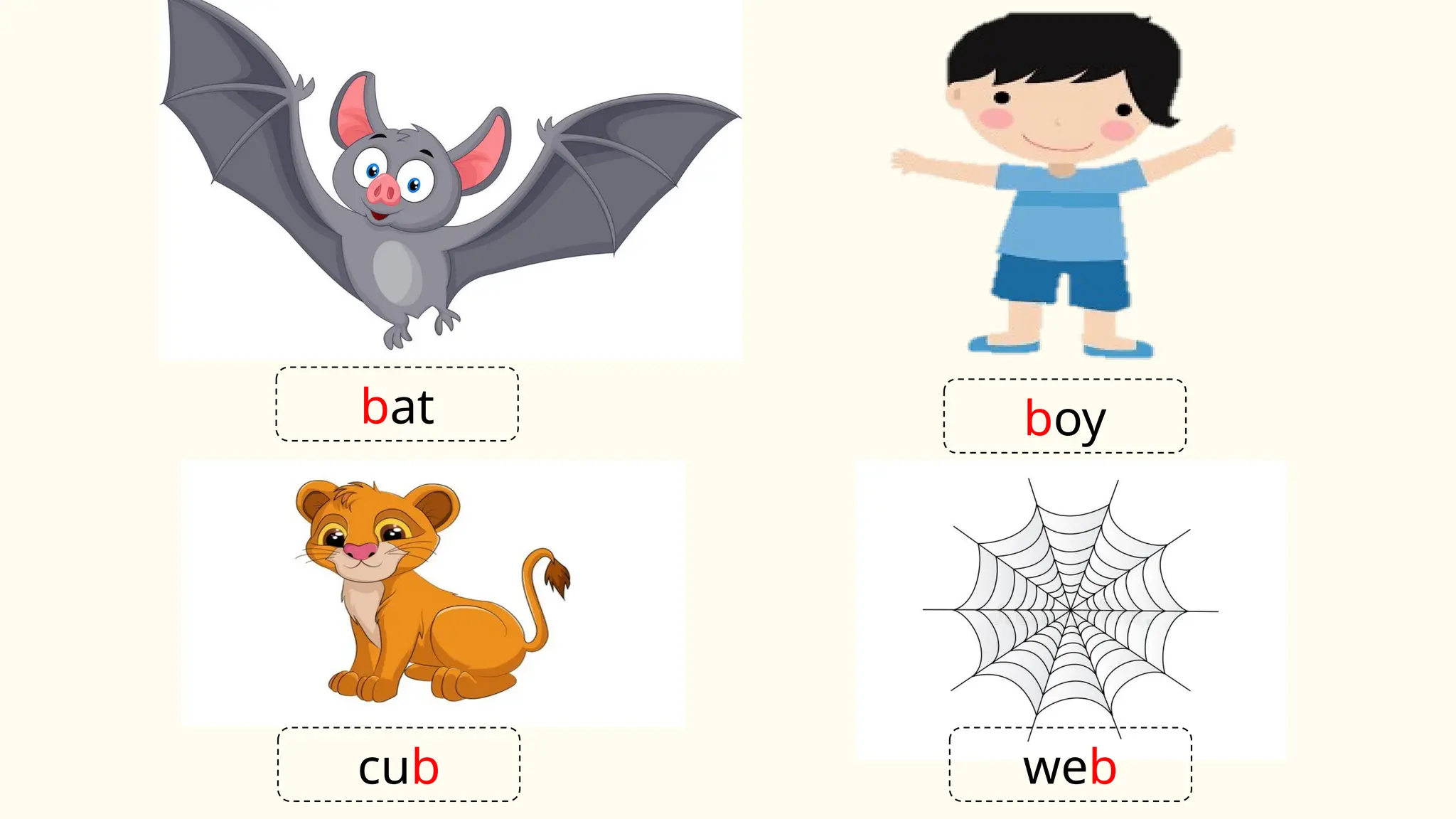 Language and Reading - Pronouncing words with b and p.pptx