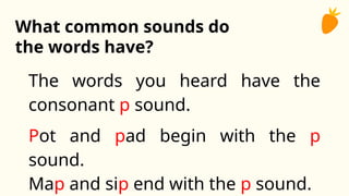 Language and Reading - Pronouncing words with b and p.pptx