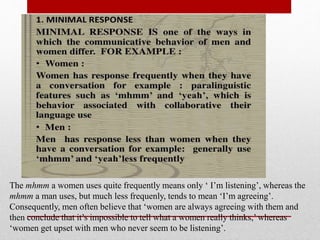 Language and sex in Sociolinguistic | PPTX