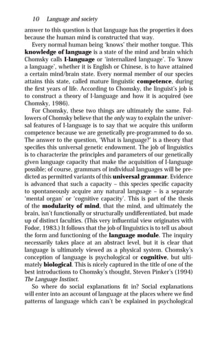 Language and society | PDF | Science
