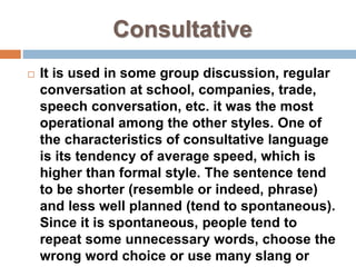 Communicative Styles | PPTX