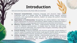 Language and Structure Techniques.pptxLanguage and Structure Techniques ...