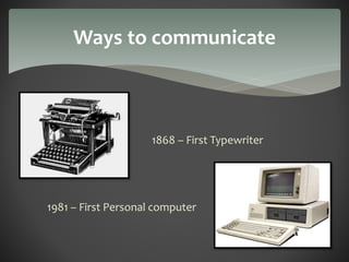 Language and technology | PPTX