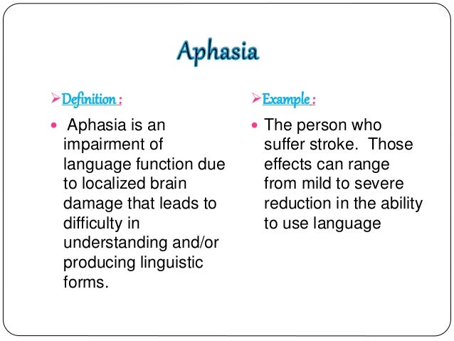 Language and the brain