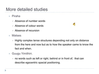 Language and thought pml | PPT