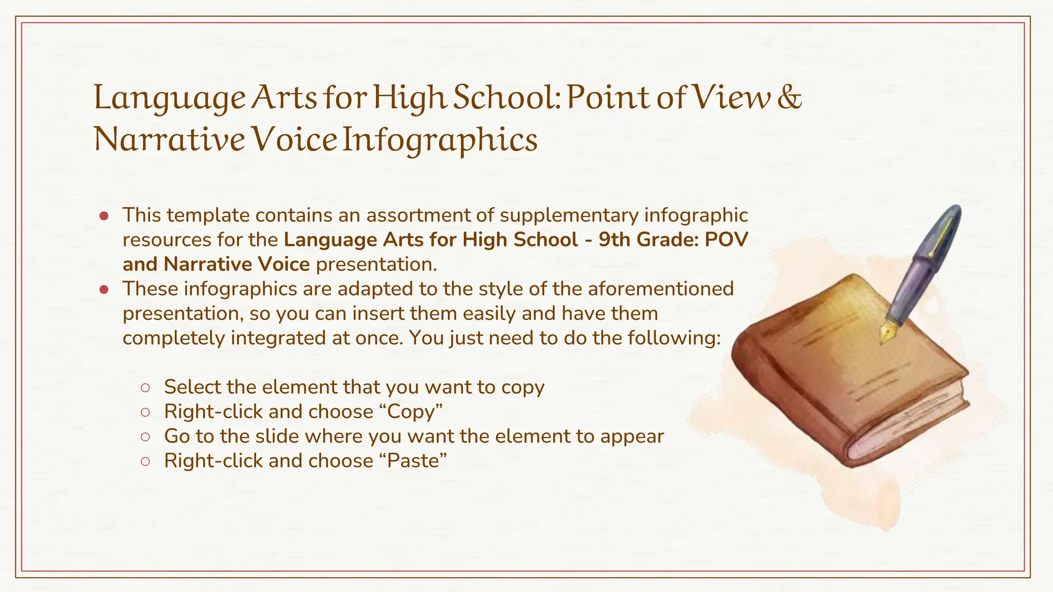 Language Arts for High School - 9th Grade_ POV and Narrative Voice ...