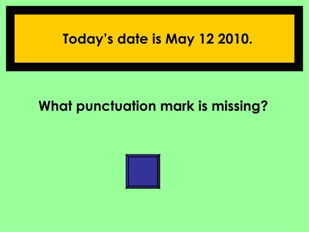 Language Arts Jeopardy | PPT