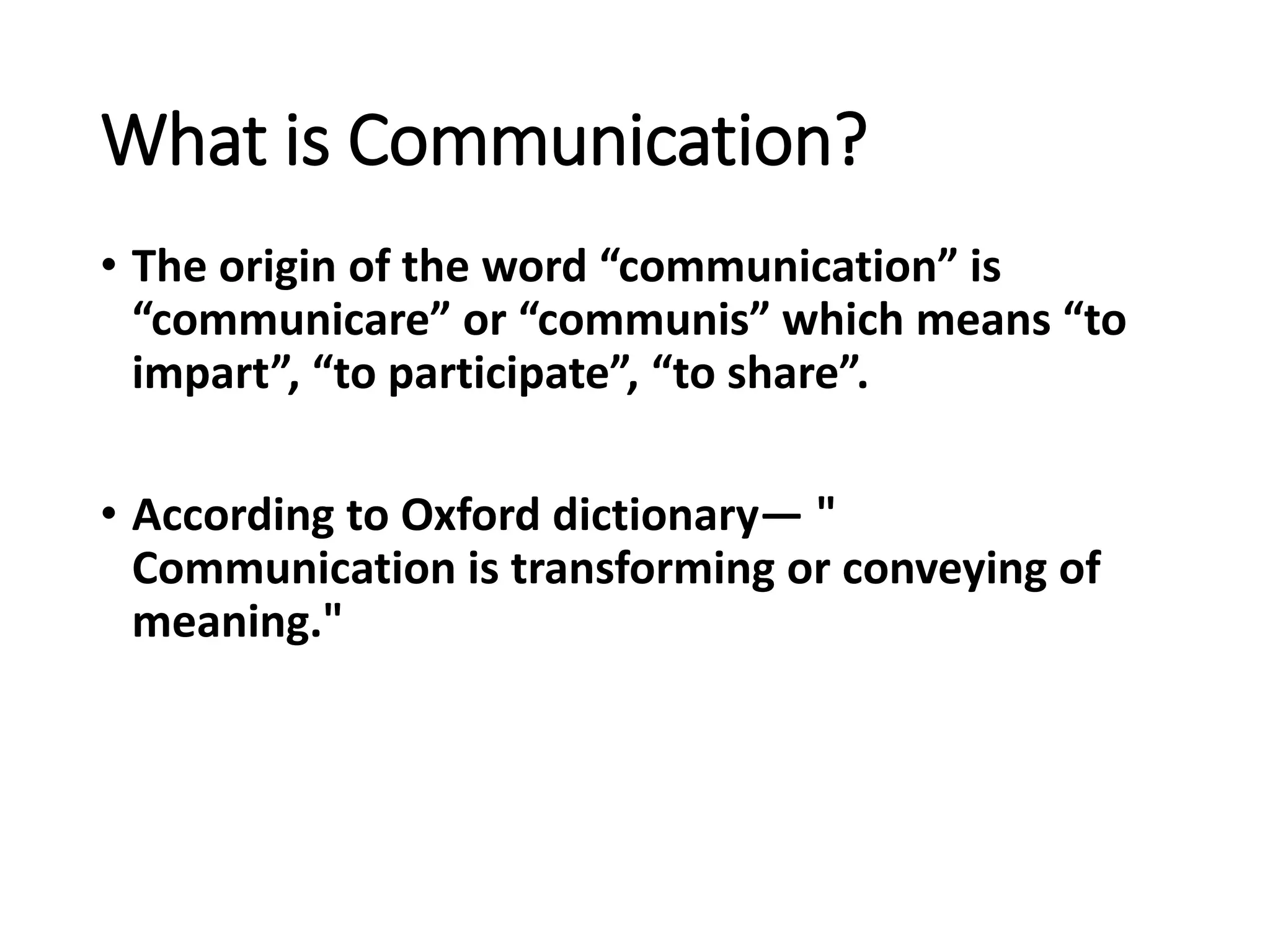 Language as a medium of communication | PPTX