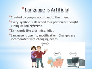 Language as a tool for communication | PPTX