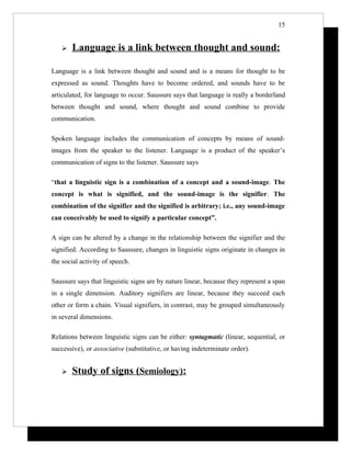 Language as semiotic system assignment | PDF