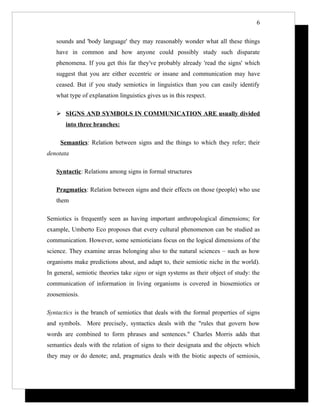 Language as semiotic system assignment | PDF