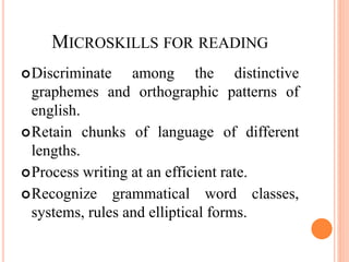 Language Assessment - Assessing Reading by EFL Learning | PPT