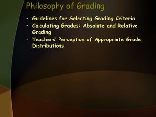 Language Assessment - Grading and Student Evaluation by EFL Learners | PPTX